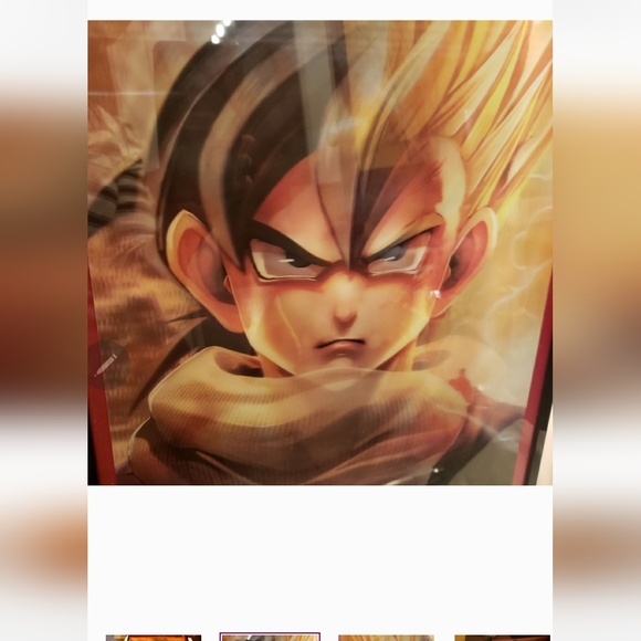 Other | Dragon Ball Z Gohan To Supersaiyan Gohan Transforming Portrait ...